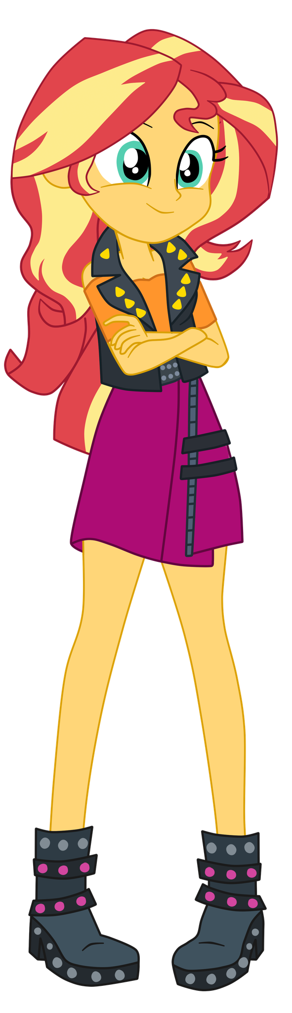 EQG Sunset Shimmer Vectors - rupahrusyaidi