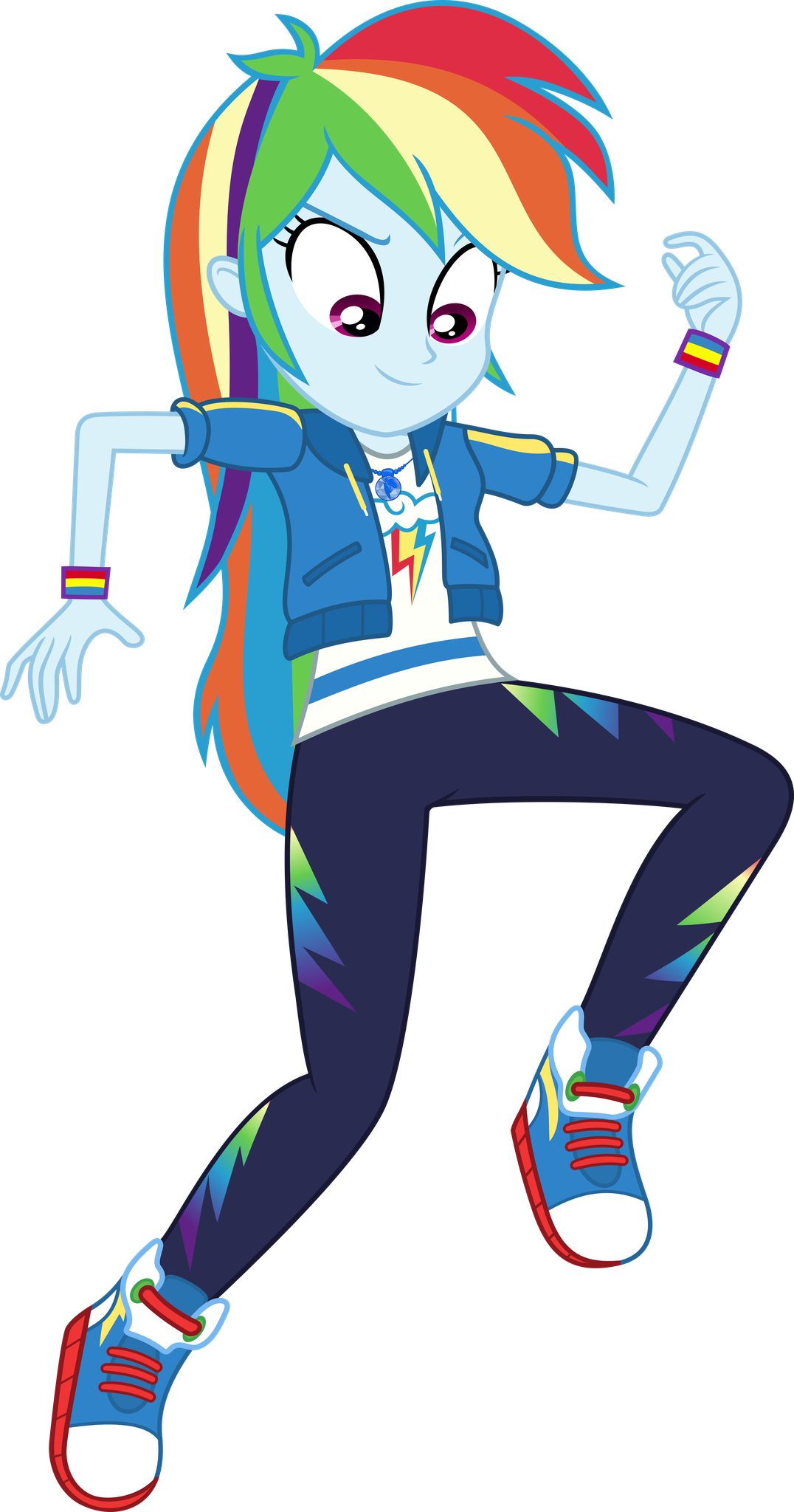 EQG Rainbow Dash Vectors - rupahrusyaidi
