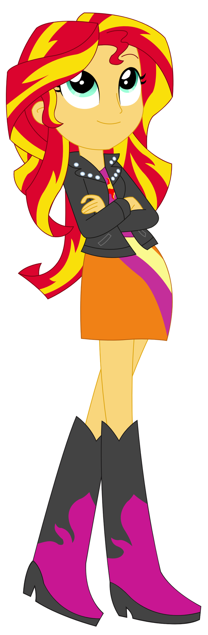 EQG Sunset Shimmer Vectors - rupahrusyaidi