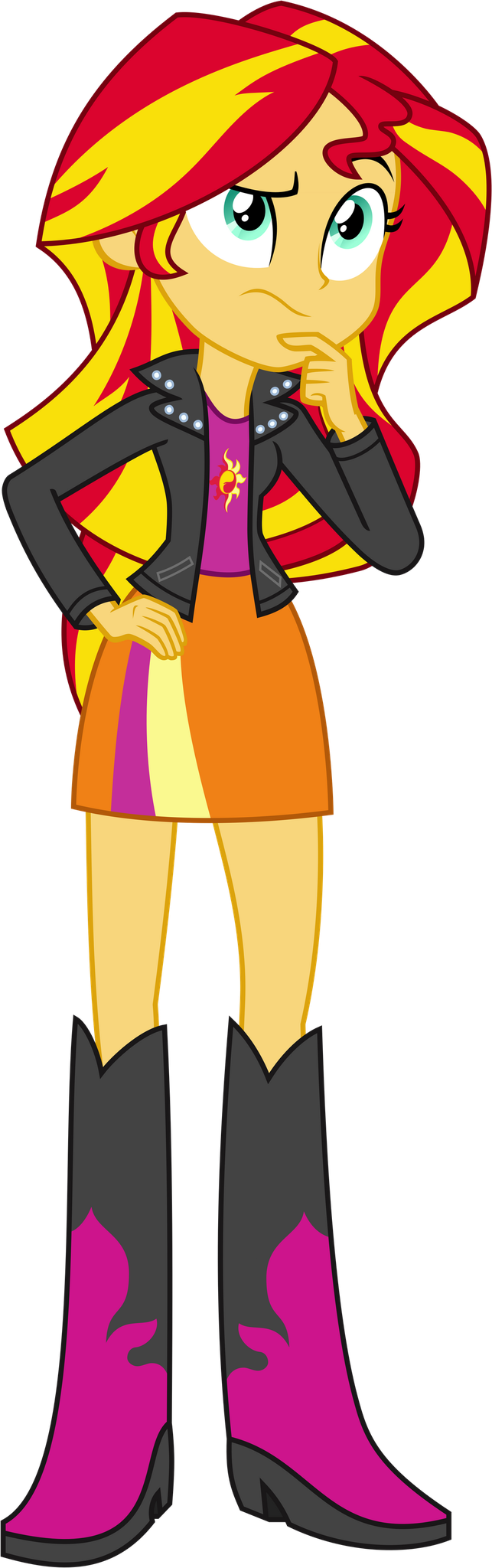 EQG Sunset Shimmer Vectors - rupahrusyaidi