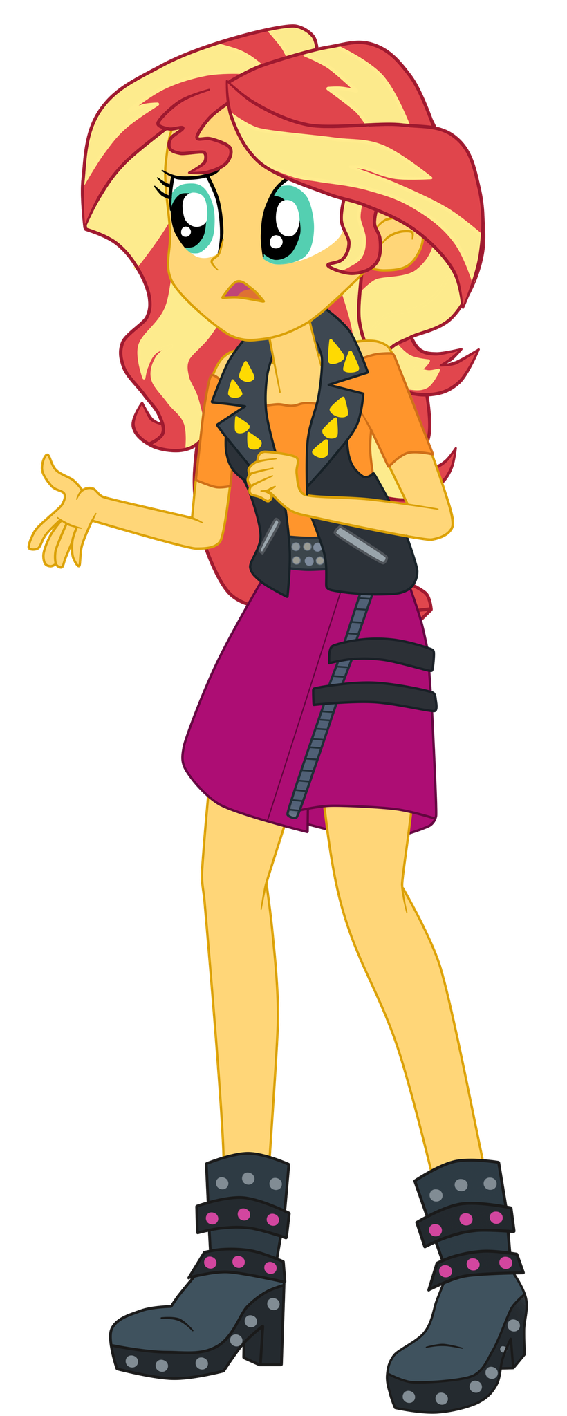 EQG Sunset Shimmer Vectors - rupahrusyaidi