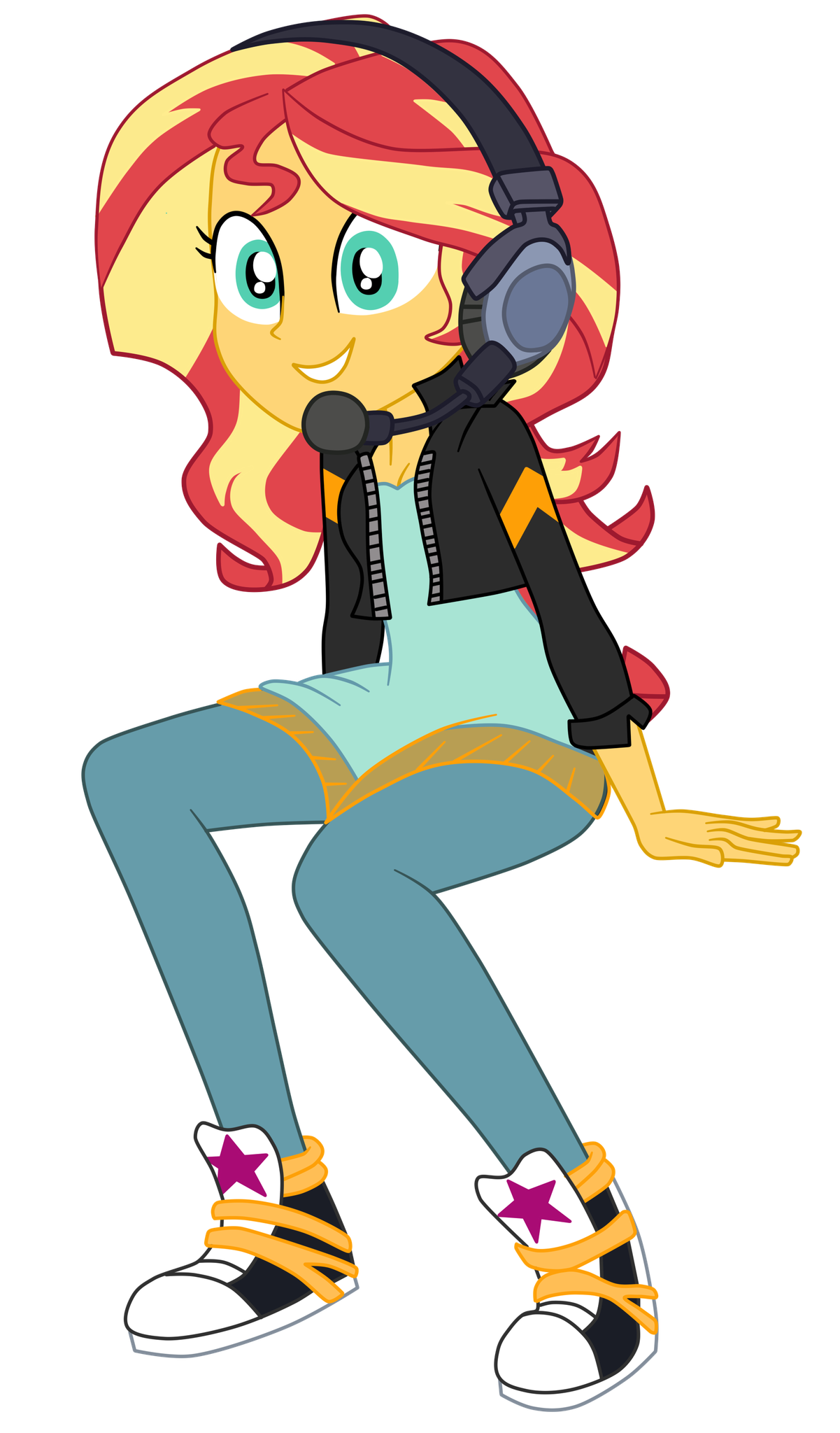 EQG Sunset Shimmer Vectors - rupahrusyaidi