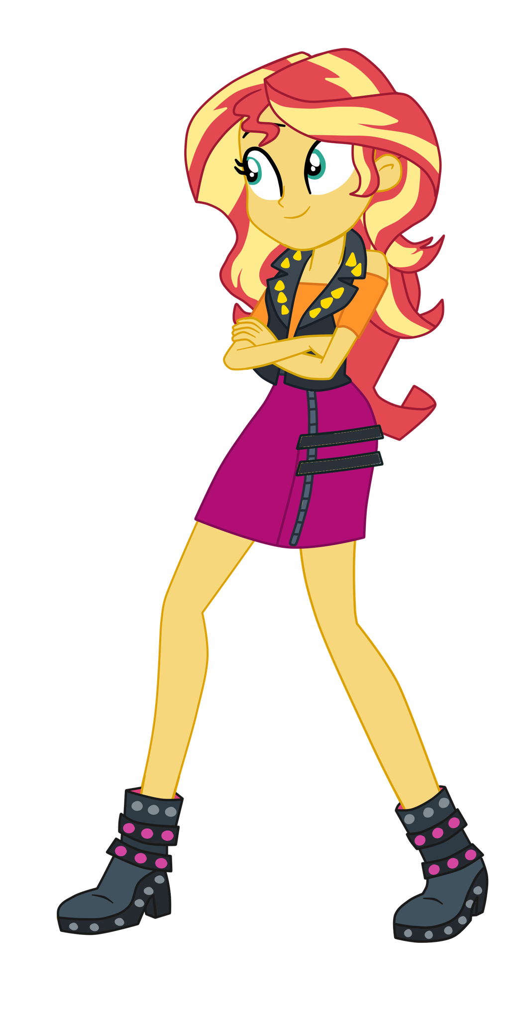 EQG Sunset Shimmer Vectors - rupahrusyaidi