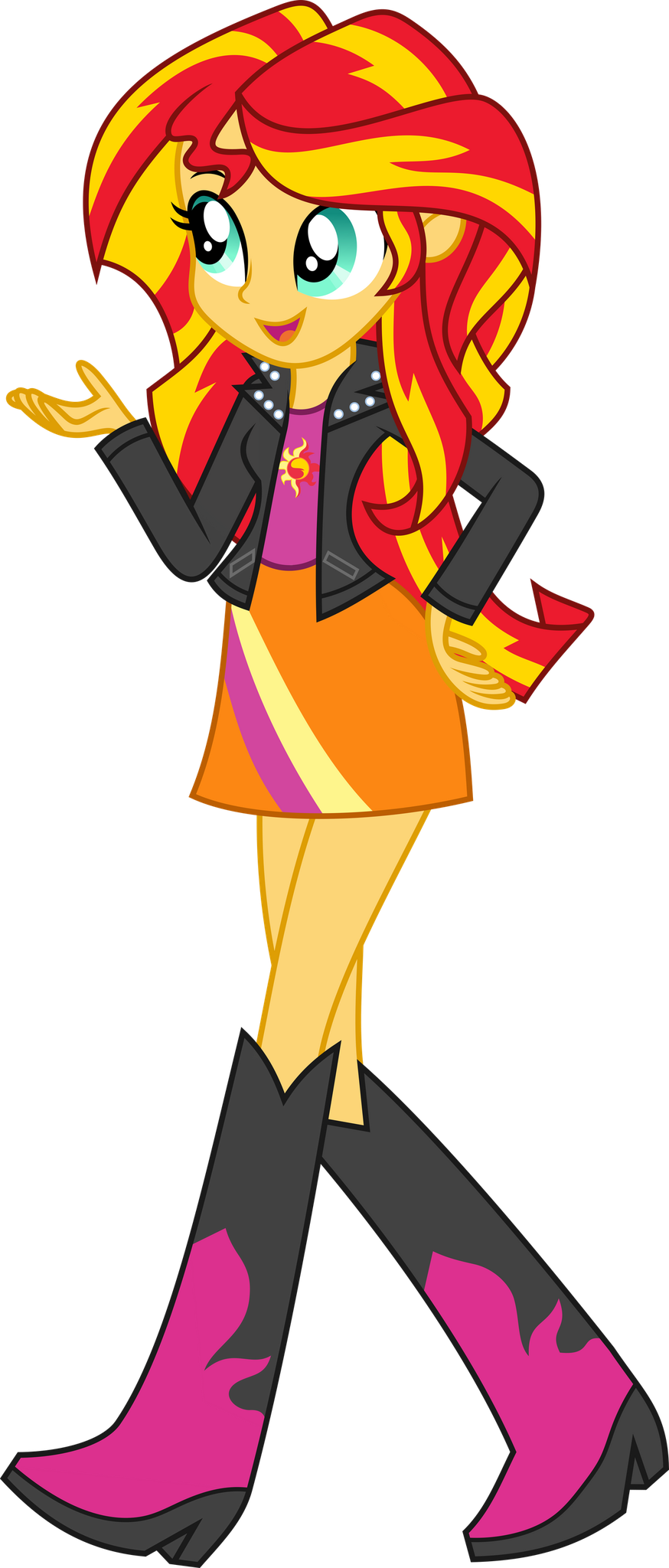EQG Sunset Shimmer Vectors - rupahrusyaidi