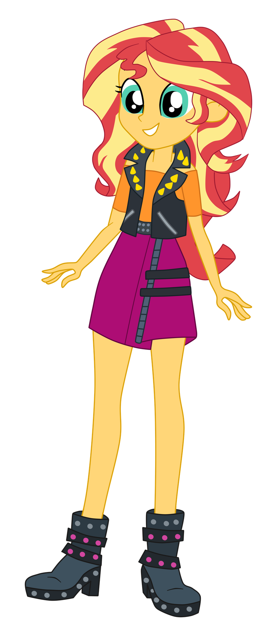 EQG Sunset Shimmer Vectors - rupahrusyaidi