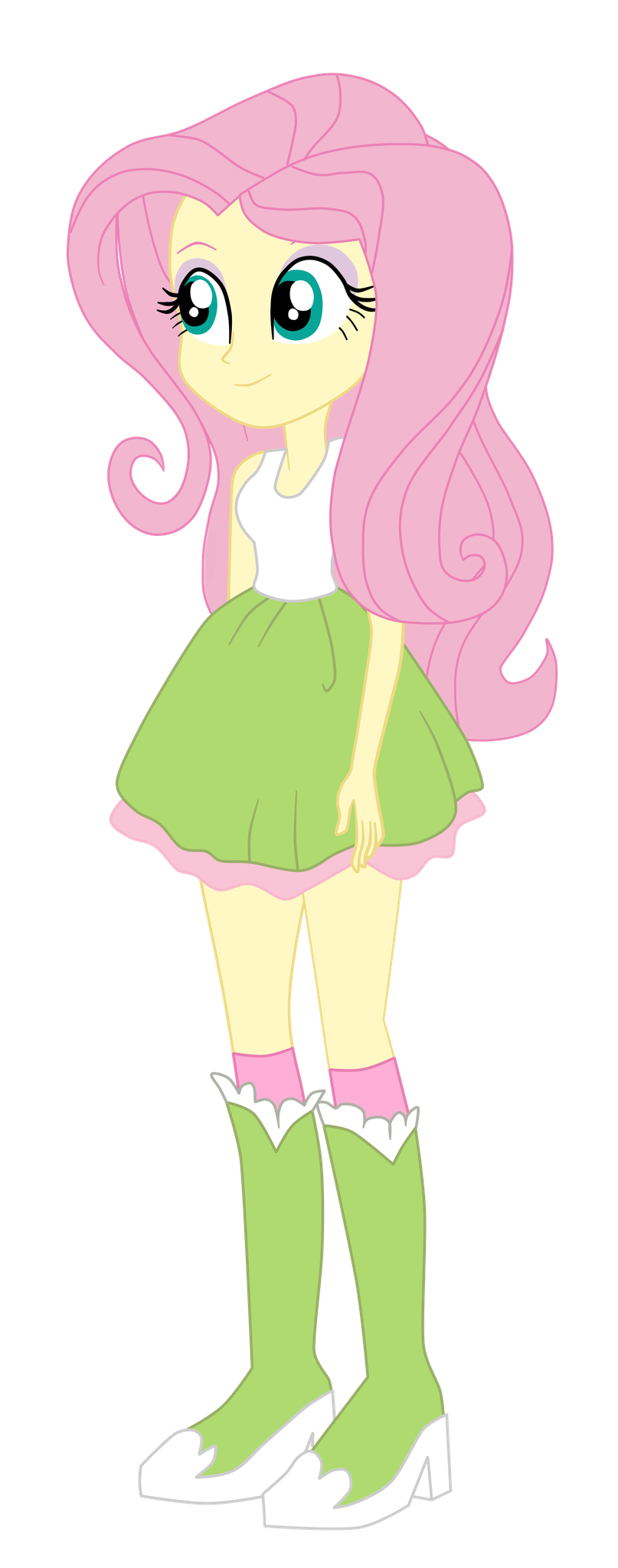 EQG Fluttershy Vectors - rupahrusyaidi