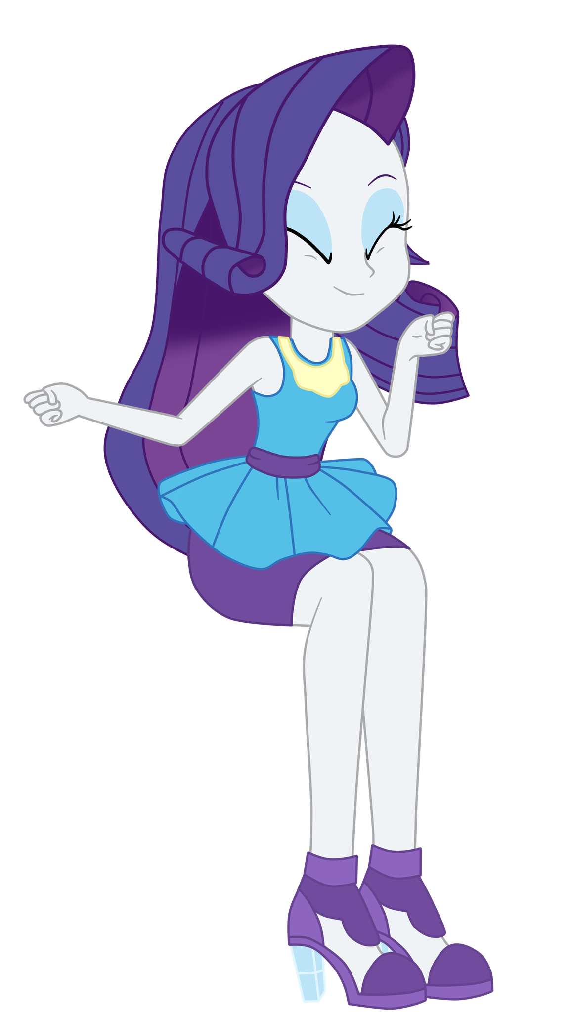 EQG Rarity Vectors - rupahrusyaidi