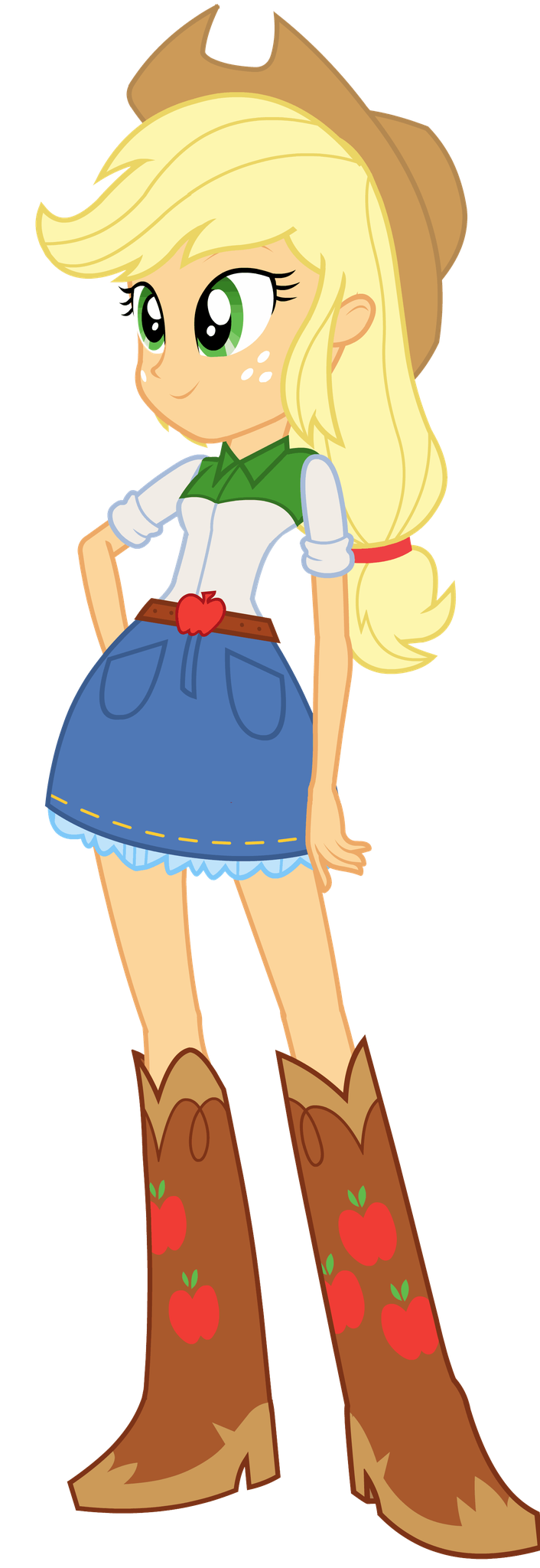 EQG AppleJack Vectors - rupahrusyaidi