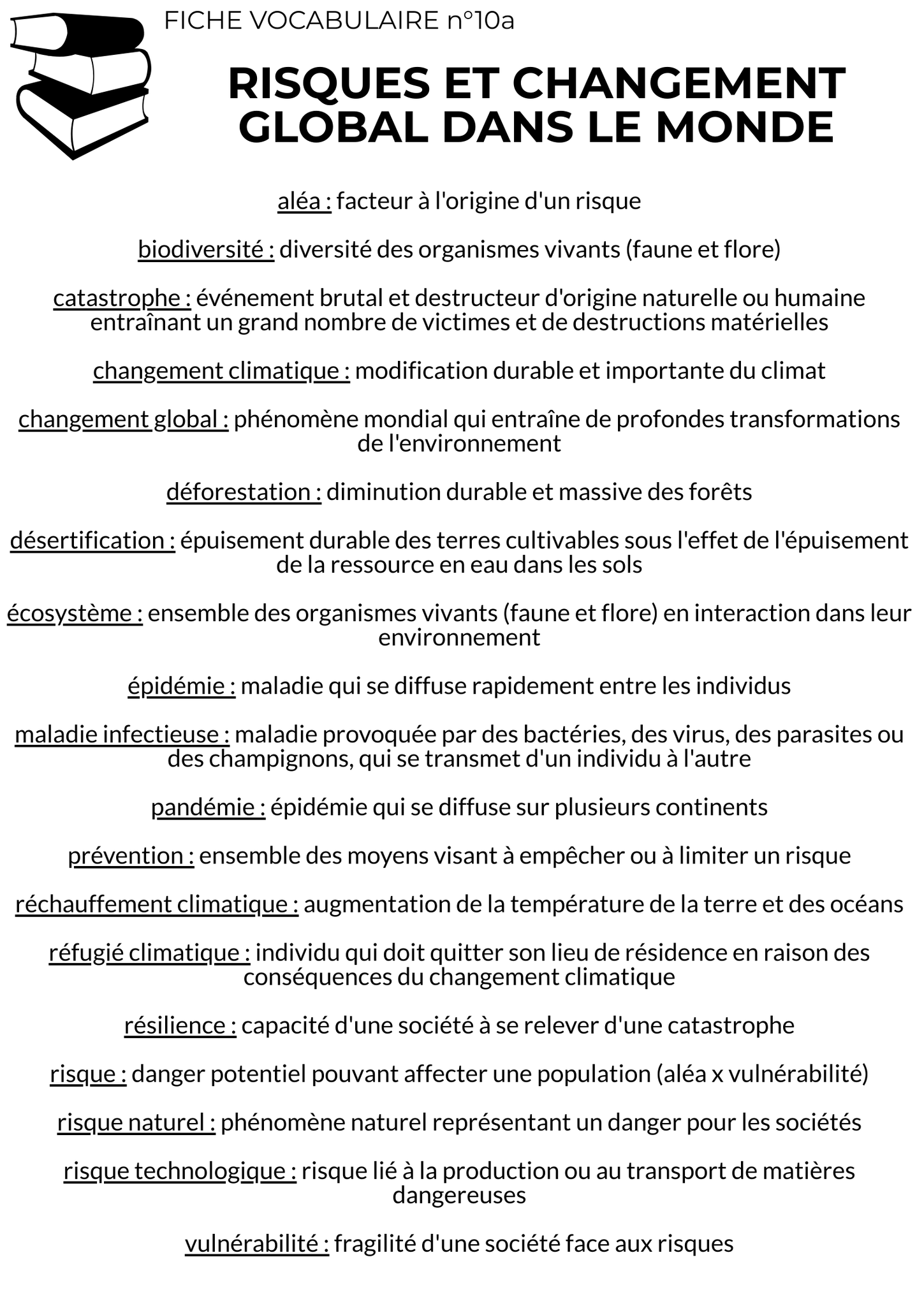 Risques et changement global dans le monde (géographie, 5e) - Site de ...