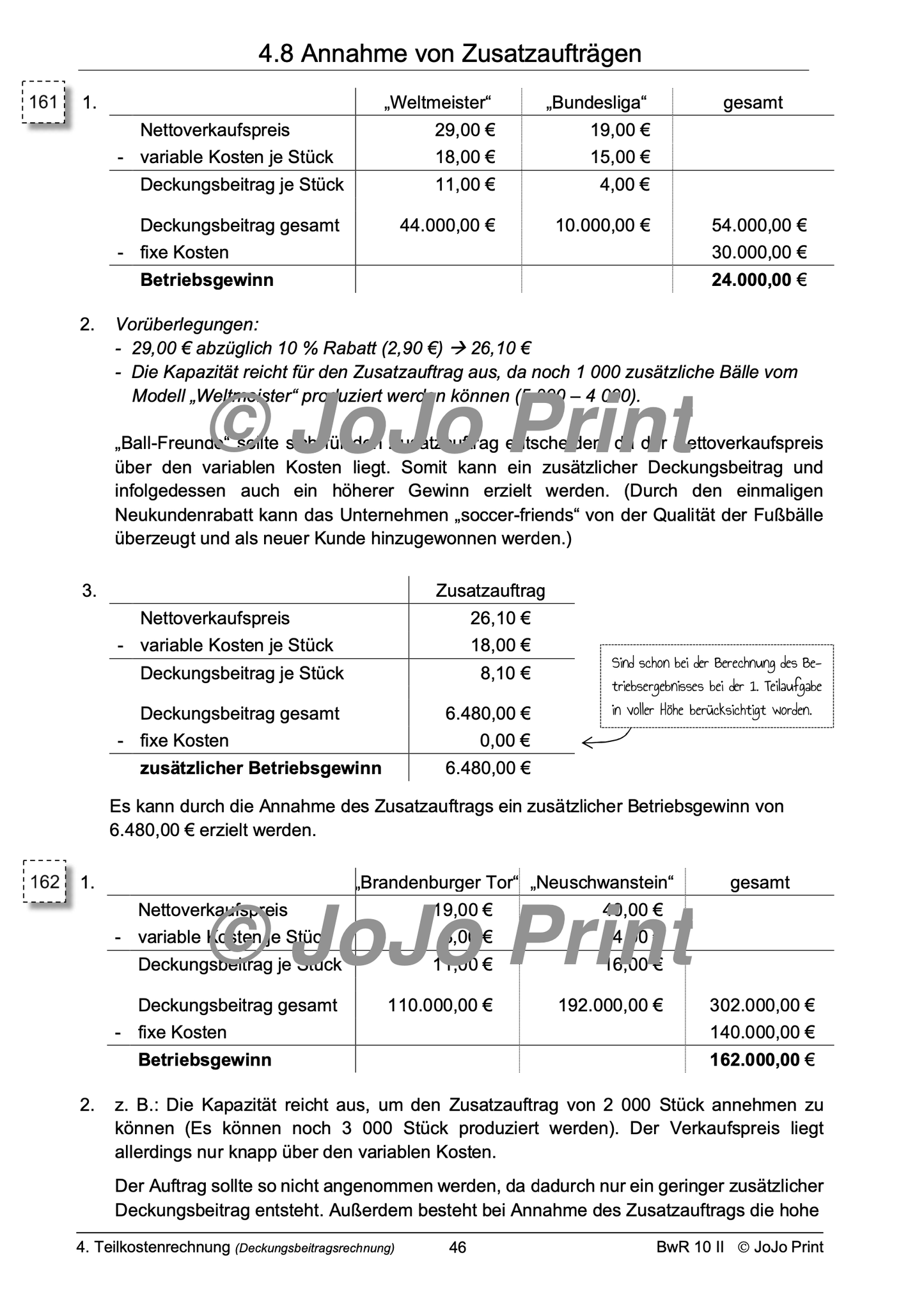 BwR 10 II - JoJo Print - BwR-Arbeitshefte für die Realschule