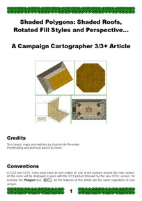 Shaded Polygons: Roofs, Rotated Fill Styles and Perspective - JdR Presse