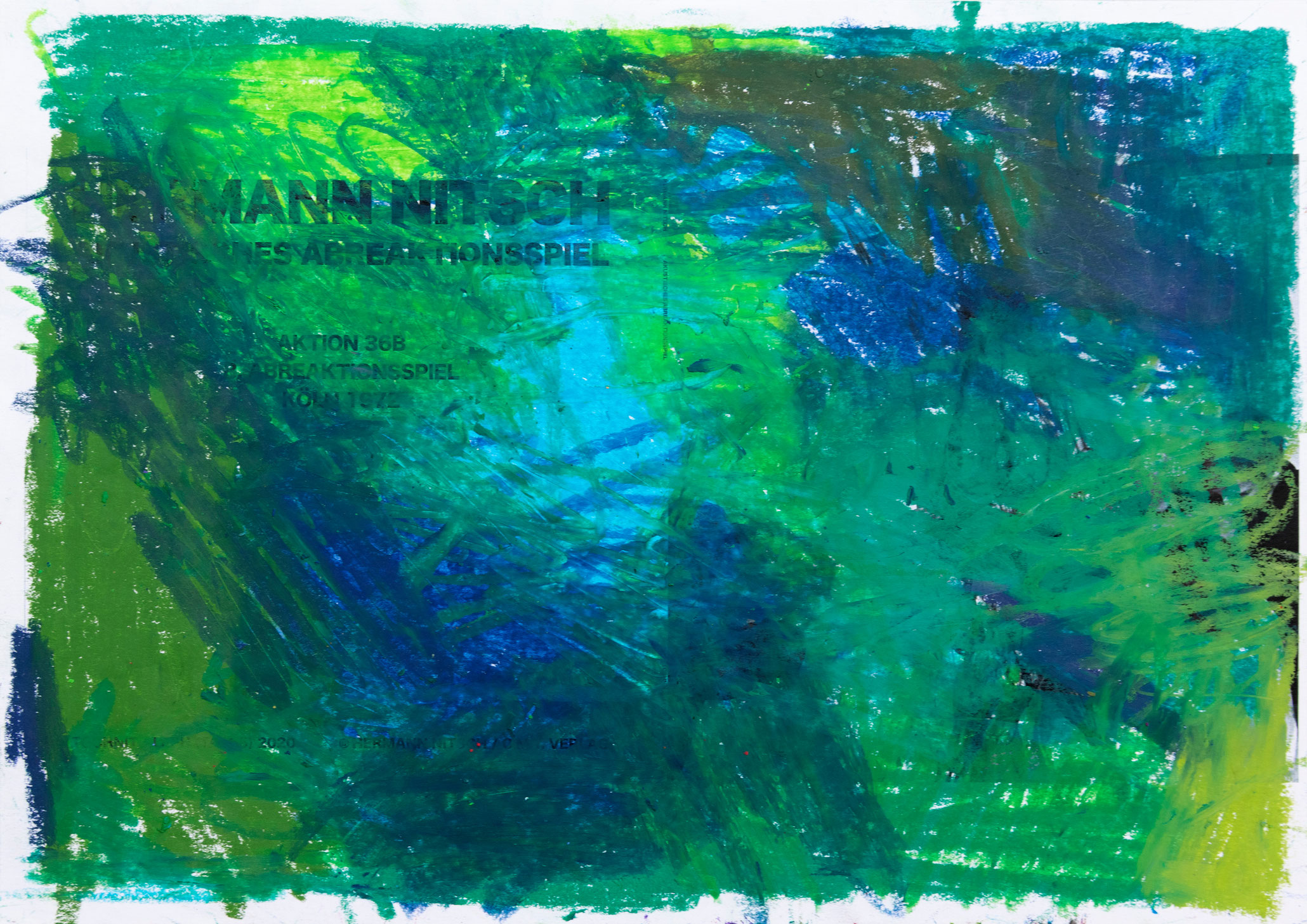 Hermann Nitsch Kunst - Kunst, Edition, Poster Shop Wien (Art, prints ...