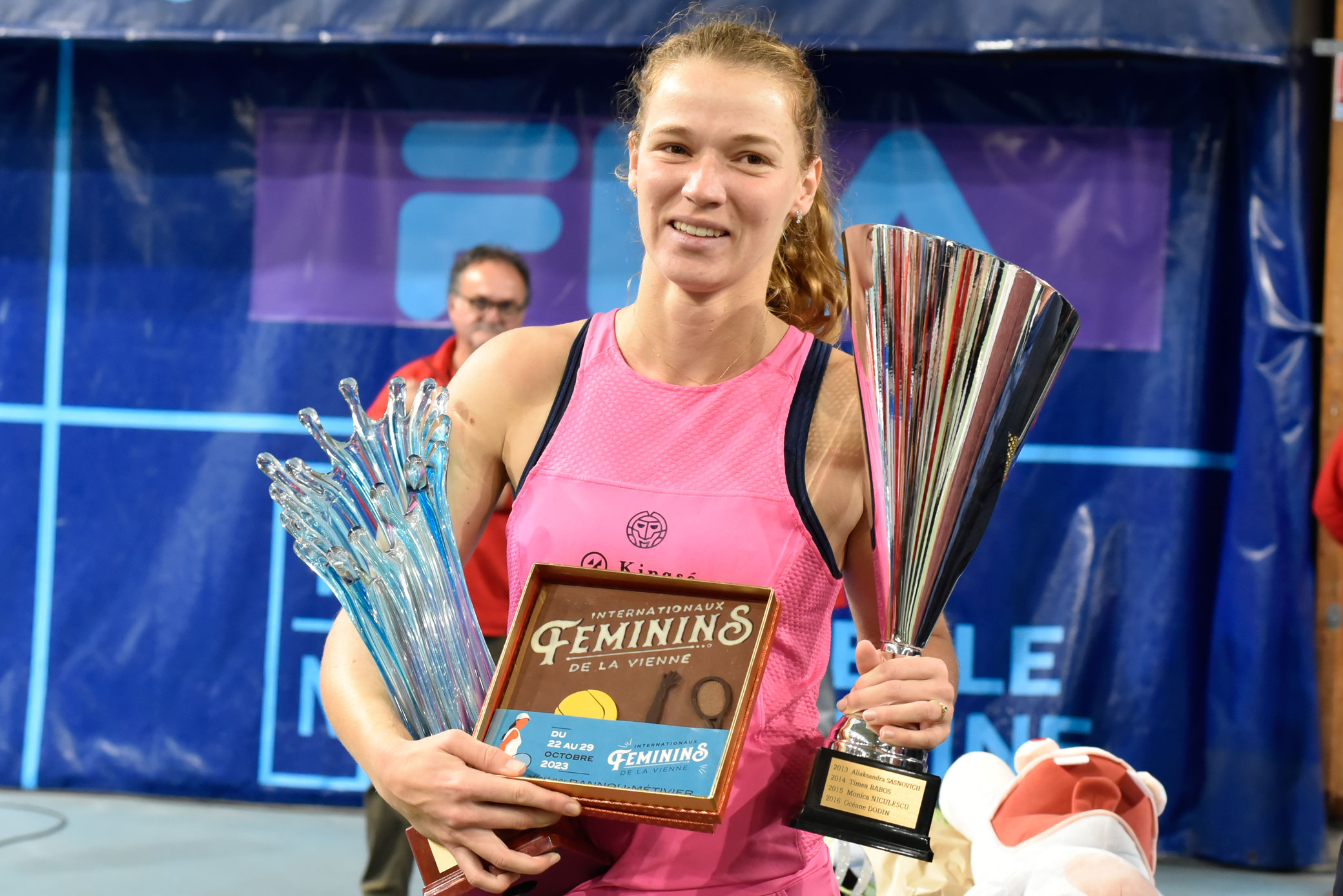 PONCHET FAIT LE DOUBLÉ - Internationaux Féminins de la Vienne