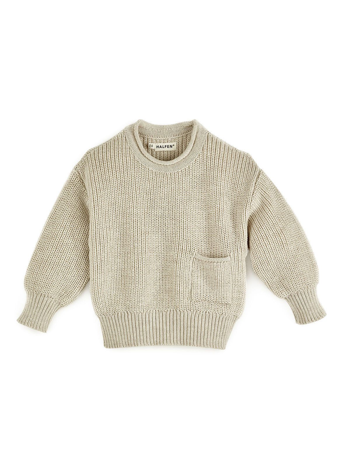 Kinder Grobstrick Pullover - Halfen Strickerei