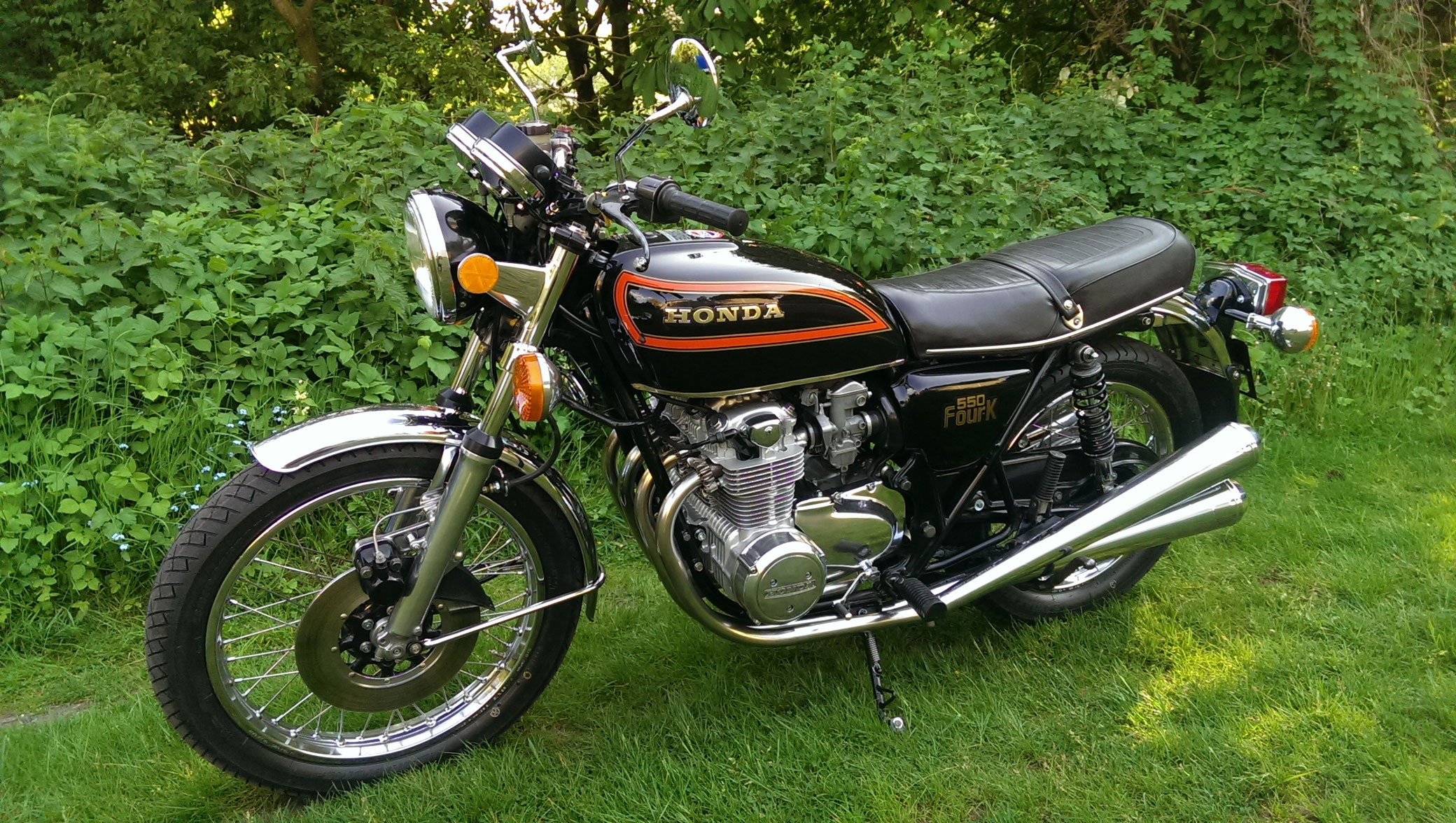 CB 550 Four - mareks garage