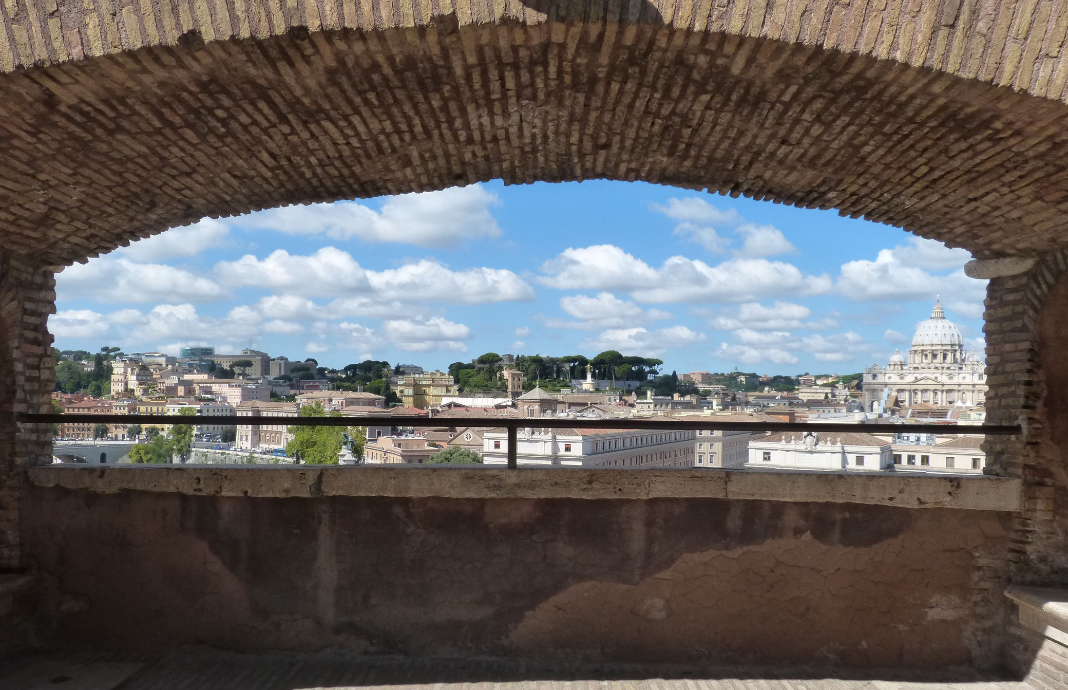 Engelsburg in Rom / Zeitreise mit Fernsicht - Unterwegs in Rom