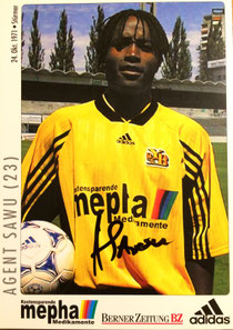 Saison 1998/99 - YB-Autogrammkarten