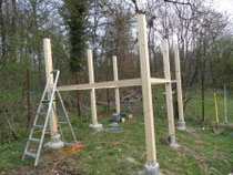 Les étapes de la construction - Mes chèvres naines