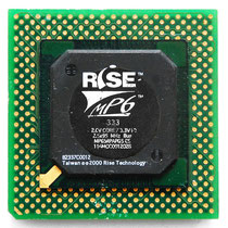 Rise MP6 - CPU MUSEUM - MUSEUM OF MICROPROCESSORS & DIE PHOTOGRAPHY