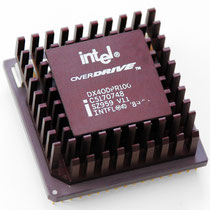 Intel 80486 OverDrive - CPU MUSEUM - MUSEUM OF MICROPROCESSORS & DIE ...