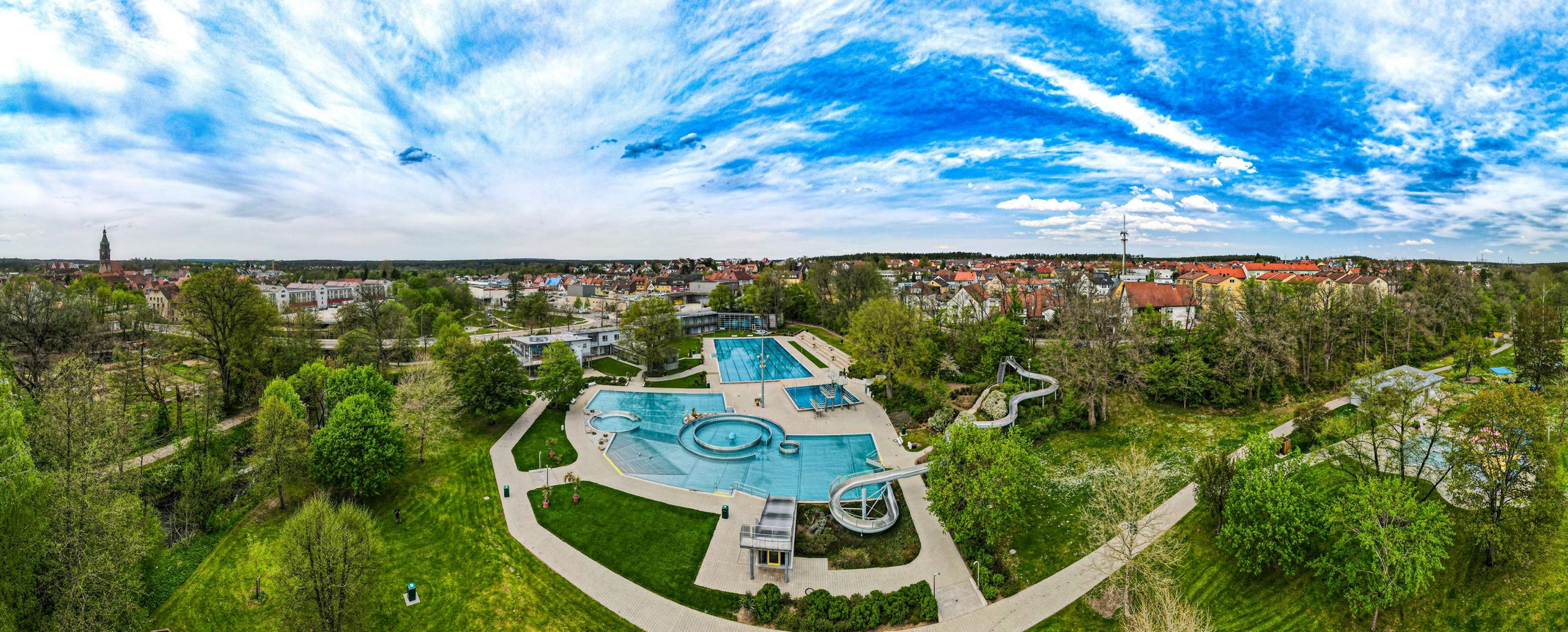 Freizeitbad Roth - GEO-Drohne