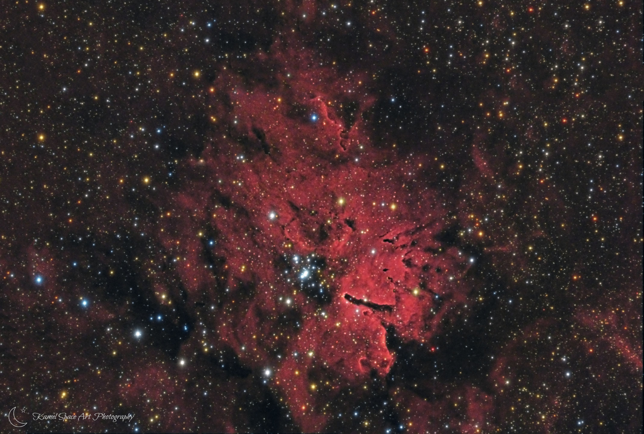 Sh2-86 / Ngc 6823 - KameL_Space_Art_Photography