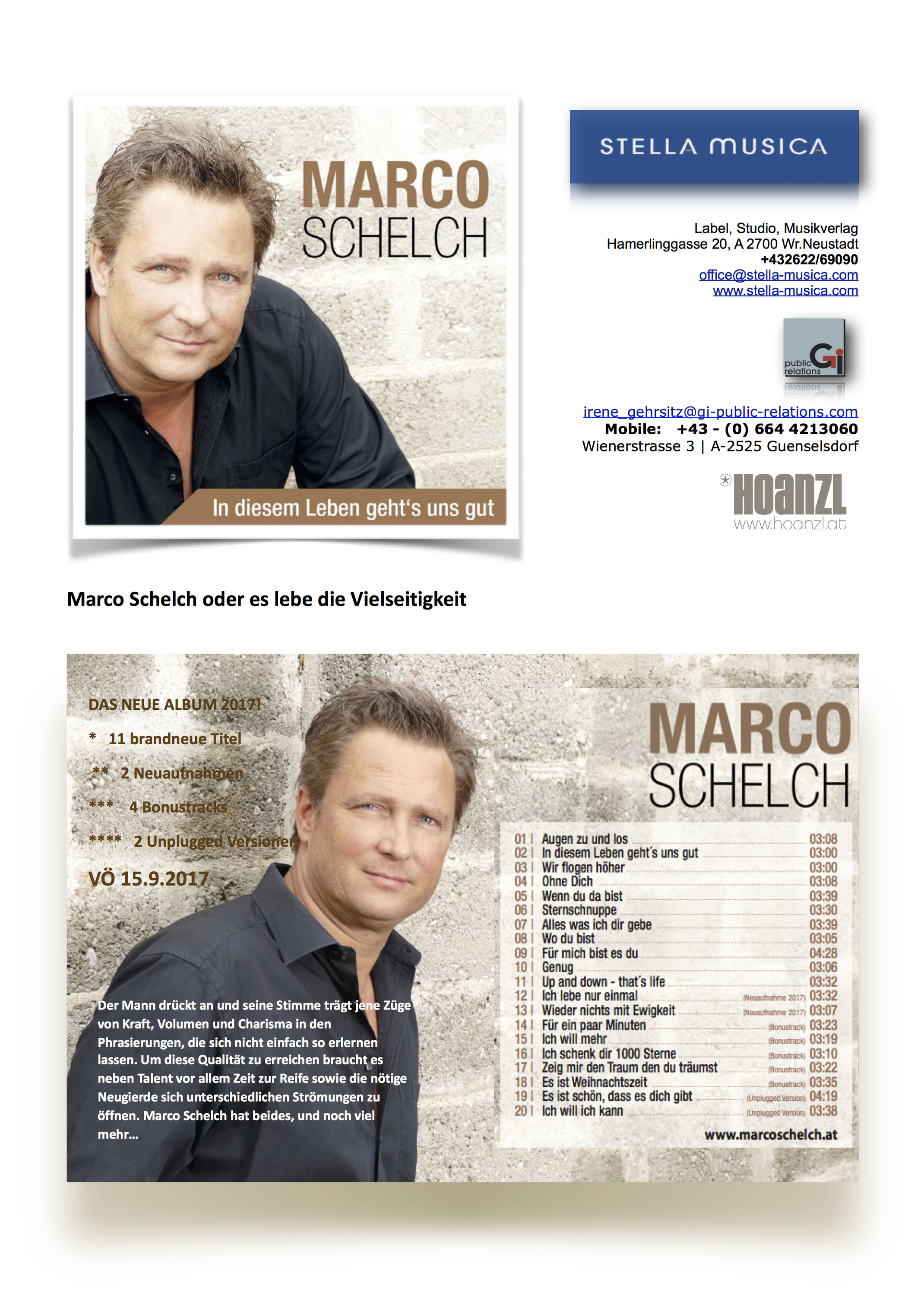 Infos - marco schelch
