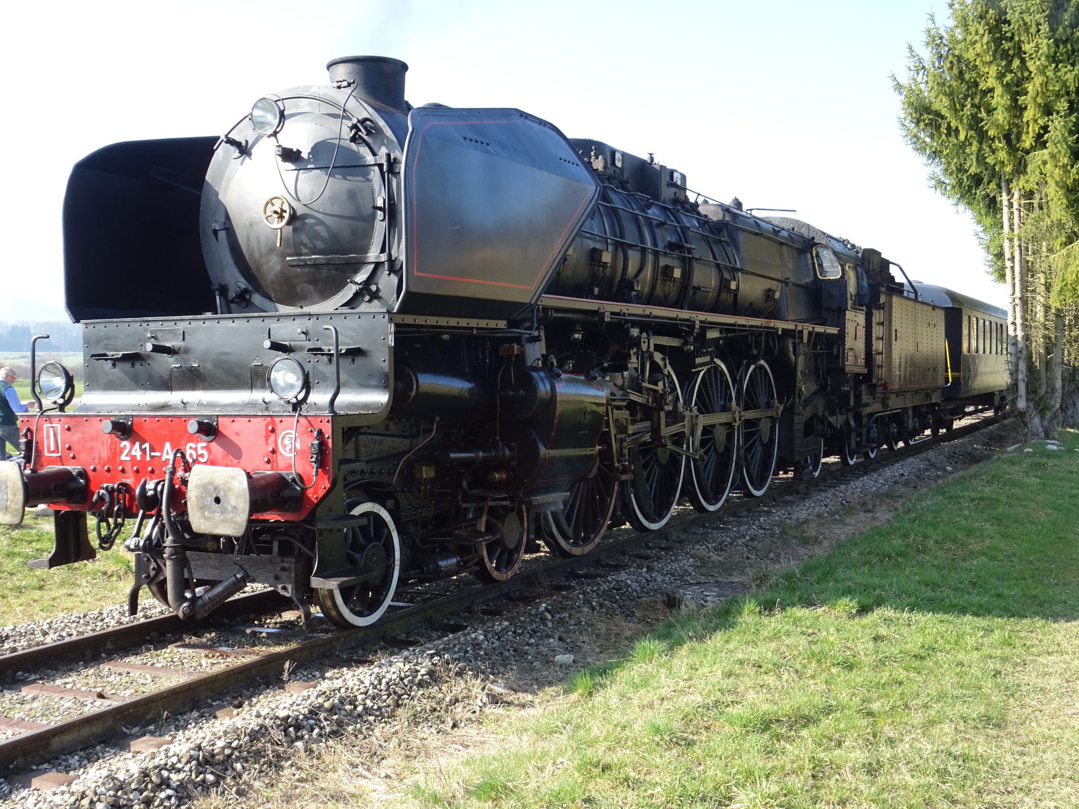 Rückblick - Dampflok 241A65
