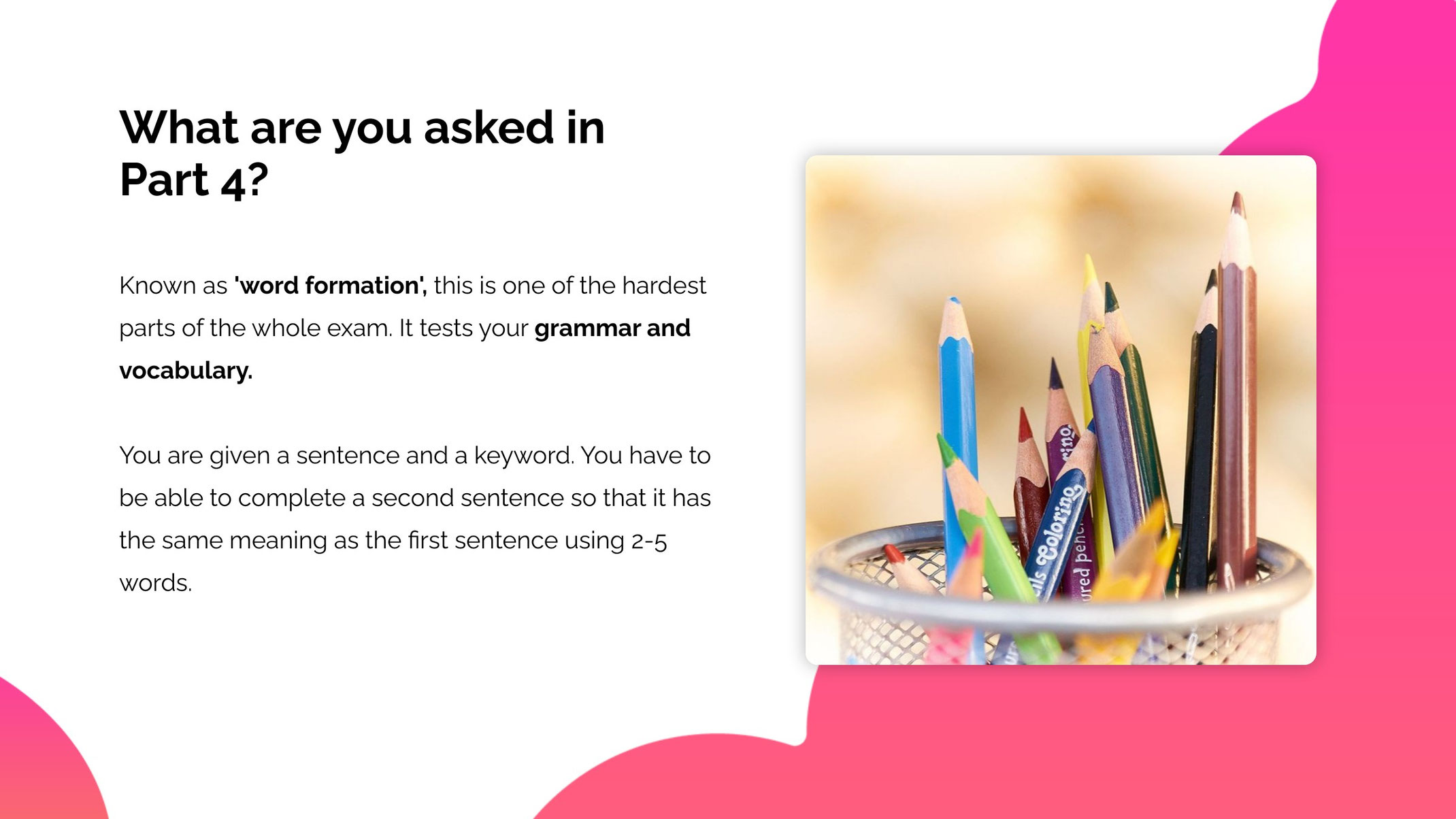 Reading tips for Cambrige Exams - Página web de merteacher