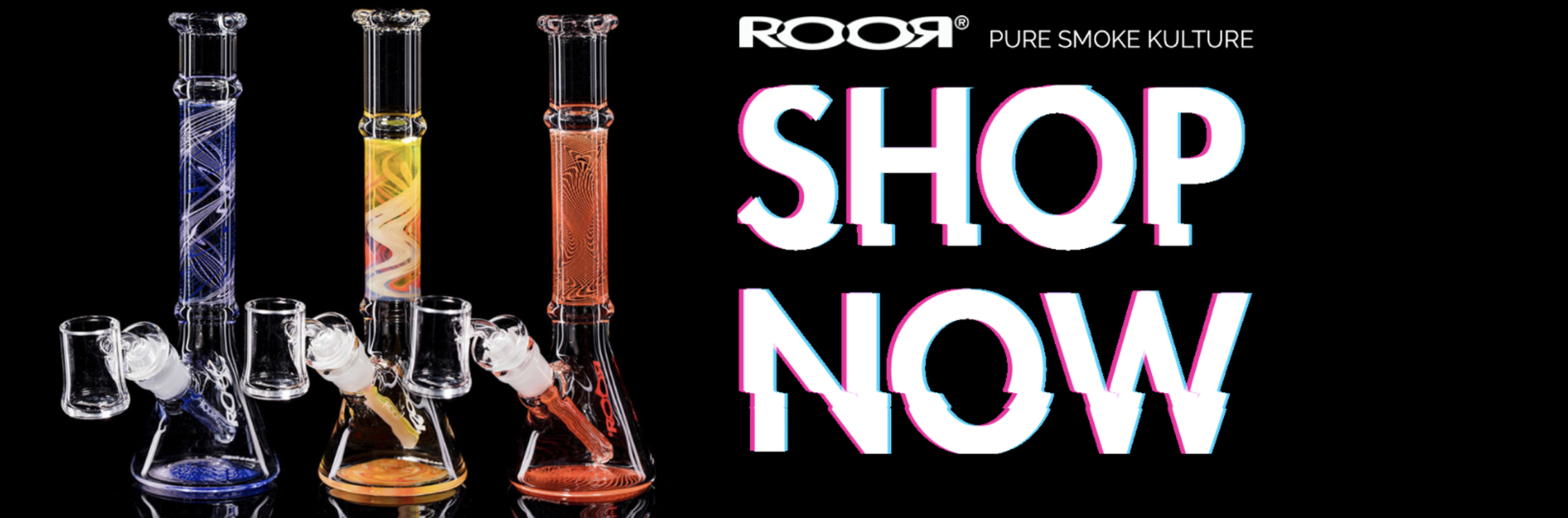 RooR Bongs SOFORT LIEFERBAR - Hurricane Bong & RooR Bong Kaufen