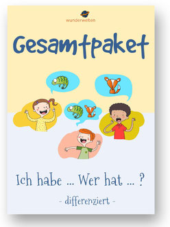 Ich habe Wer hat Spiel - Grundschule :: Material