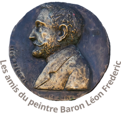 Un rare éclectisme... - Les amis du peintre belge Baron Léon Frederic