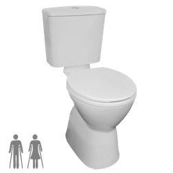 Raised Height Pan toilet suites/Throne Spacer - Bathrooms & Kitchens ...