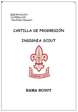 CARTILLA DE PROGRESIÓN PROMESA SCOUT - Página web de GrupoScoutLaPerla172