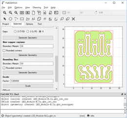 FlatCAM使い方(1) - 電子工作専科