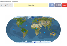 Žemynai ir vandenynai - violetosklase