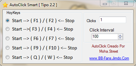 AutoClicks Frees 3 - La Mejor Web Fan de BoomBang