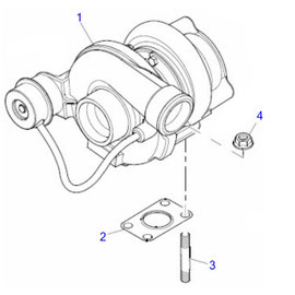 Turbo cargador - Venta de repuestos originales y similares para tractor ...