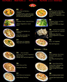 SOME EXAMPLES OF FIXED MENUS - CEIP PUNTA DE N'AMER (English Web)