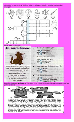 Comprensión lectora - Página web de lectoescrituragrado1sm