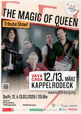 The Magic of Queen - Vaya Casa Events, Konzerte, Theater
