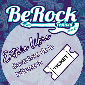 Billetterie - BeRock Festival
