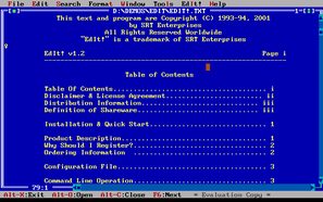 Text-/ Hex-Editors - Free DOS-Tools/Utilities, Demos/Intros and Basic ...