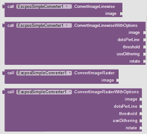 ESC/POS Simple Converter - App Inventor Daniel