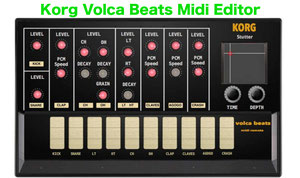Korg MonoLogue Midi Editor- Controller -VST / Standalone- - Korg MonoLogue Midi Editor ...