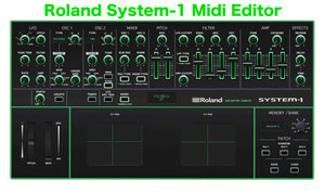 Korg MonoLogue Midi Editor- Controller -VST / Standalone- - Korg ...