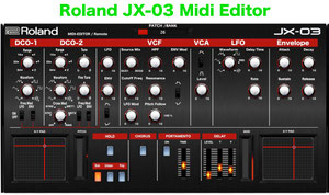 Korg MonoLogue Midi Editor- Controller -VST / Standalone- - Korg ...