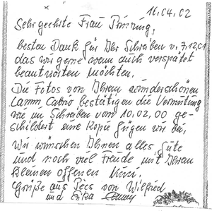 Dagmar & Ian - Lamm-Cabrio.de