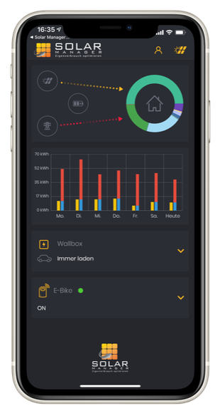 Kunden-App - Solar Manager