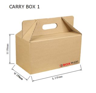 Cardboard Carry Box - Box Shop Johannesburg | Packaging Store | Moving ...